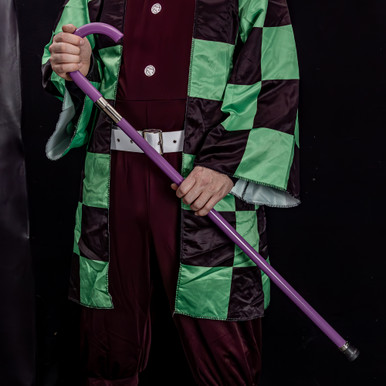 Pimp Lighting On the Prowl Walking Sword Cane Staff | Chartreuse