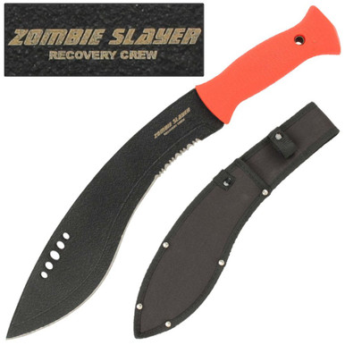Monster Slayer Recovery Crew Kukri Machete – Heavy-Duty Stainless Steel ...