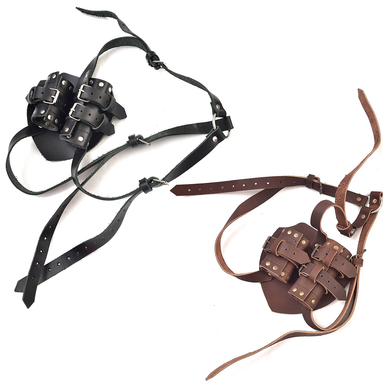 Genuine Leather 2Pcs Sword Shoulder Belt Holster – Adjustable Dual ...