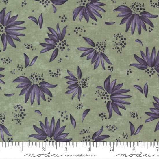 Dyeing & Batik Craft Supplies & Tools Moda Green Prairie Flowers ...