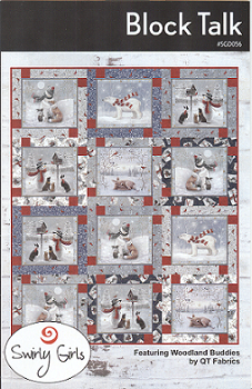 Quilting Treasures - Block Talk - Pattern, Multi - Lancaster Home & Fabric