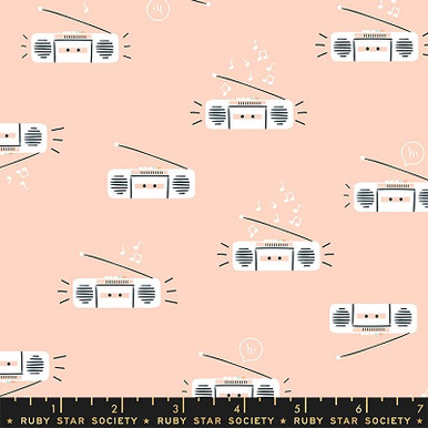 Ruby Star Society - Whatnot - Boom, Pale Peach - Lancaster Home & Fabric