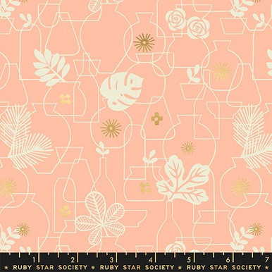 Ruby Star Society - Whatnot - Potted, Peach - Lancaster Home & Fabric