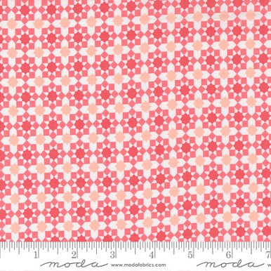 Moda - Love Note - Geometric Blender, Tea Rose - Lancaster Home & Fabric