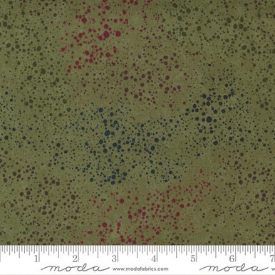 Moda - 108" Kansas Troubles - Splatter Texture, Green - Lancaster Home ...