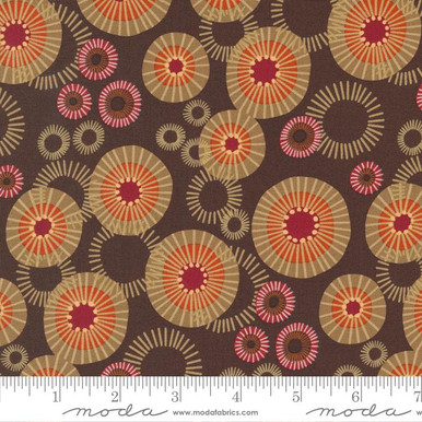 Moda - Forest Frolic - Mod Dots, Chocolate - Lancaster Home & Fabric