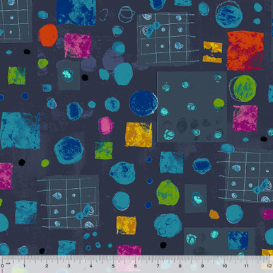 Windham - Essentials - Marble Run, Deep Space - Lancaster Home & Fabric