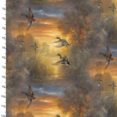 3 Wishes - Whitetail Country - Evening Soar, Multi - Lancaster Home ...