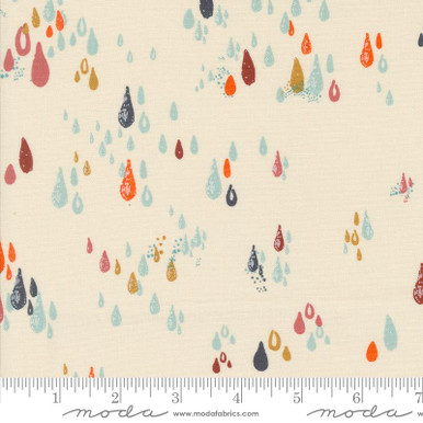 Moda - Things Above - Raindrops, Eggshell - Lancaster Home & Fabric