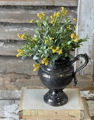 Bush - Nottingham Berry 11", Yellow - Lancaster Home & Fabric