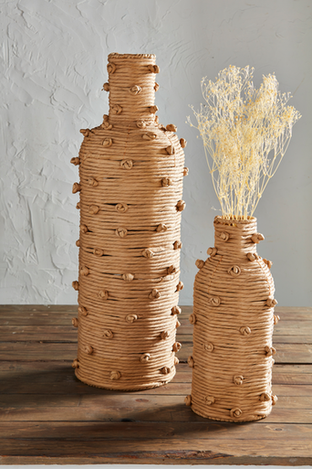 Knotted Rope Vase (2 sizes) - Lancaster Home & Fabric
