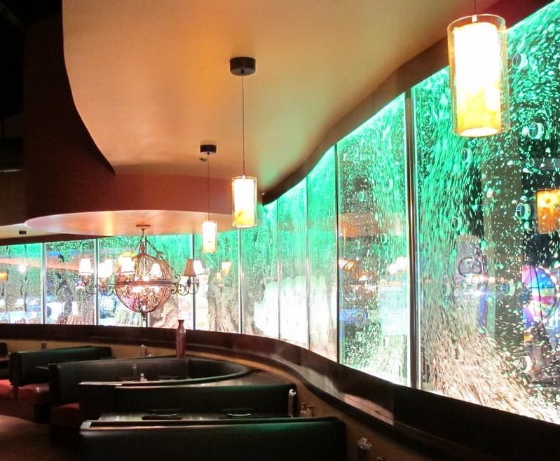 Latitude 30 Large Bubble Wall | 65 ft Bubble Wall Fountain