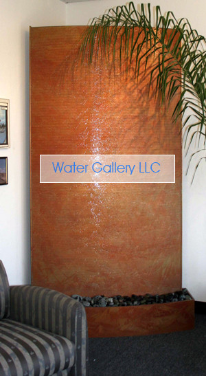 Custom Rain Curtain Water Feature | Water Gallery