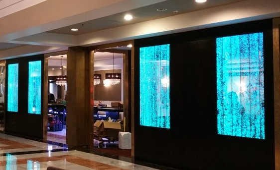 Bubble Wall Vertical Baffles - Half Size Wall | Water Gallery