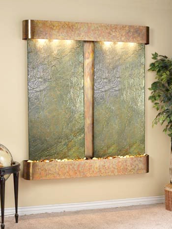 Adagio Cottonwood Falls Mirror Water Fountain | Water Gallery LLC
