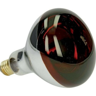 250W Infra Red Heat Ruby Bulb ES27 Screw Fit