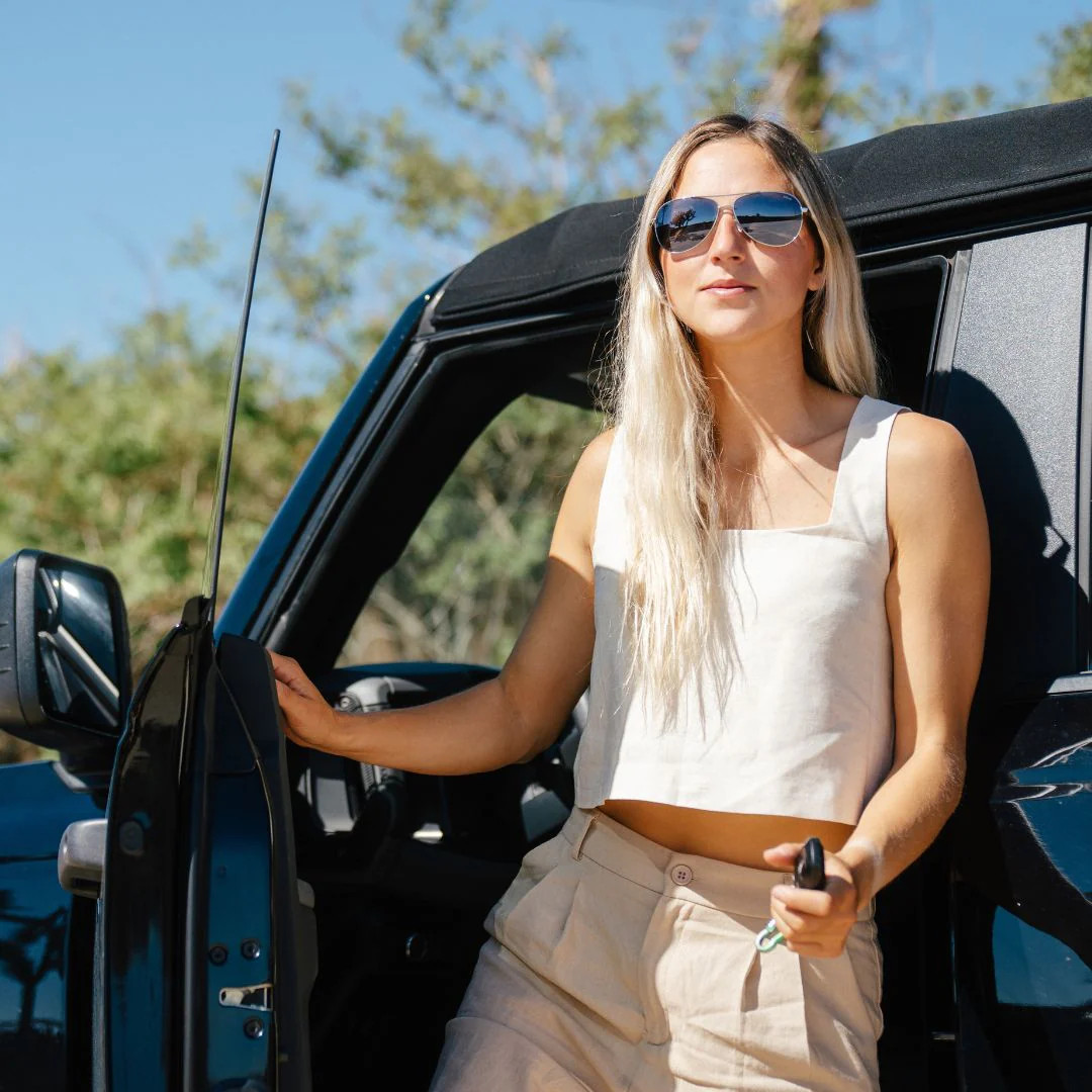 Revo Relay Aviator Sunglasses