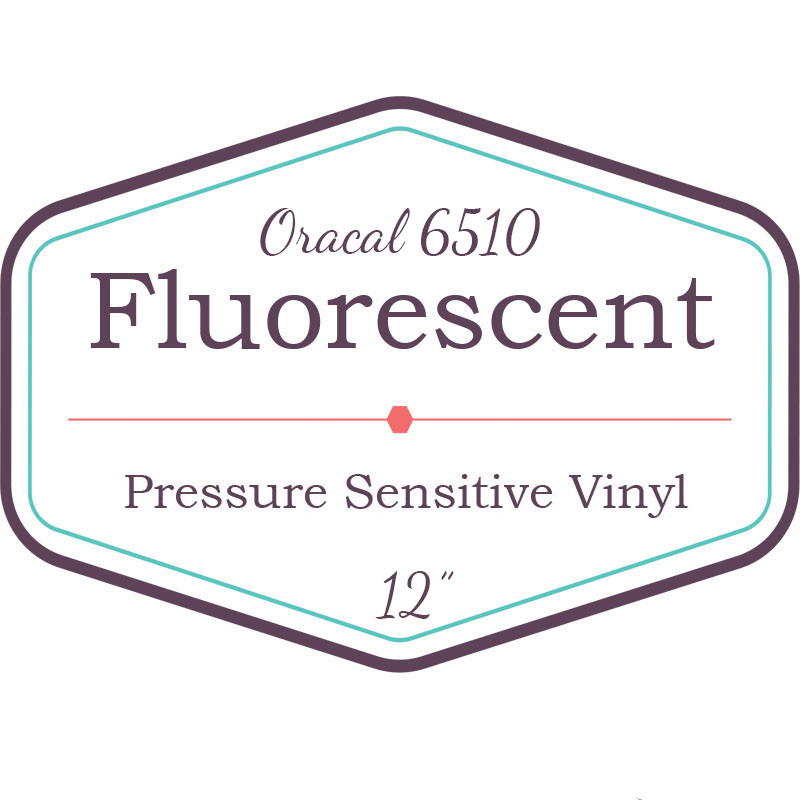 Oracal 6510 Fluorescent Vinyl - Craft Adhesive Products