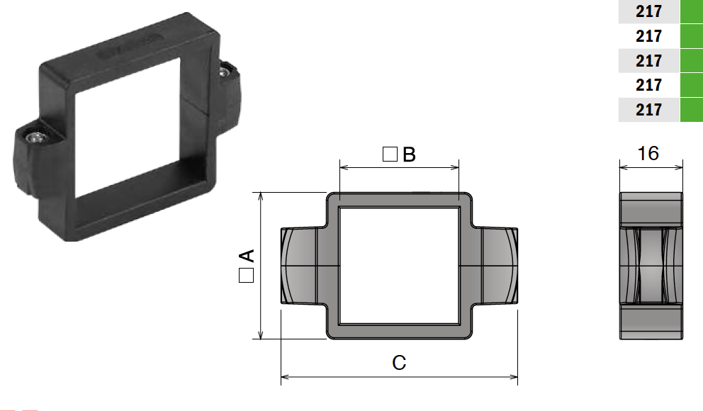 Split Locking Collar - 40SQ - Arnott Handling