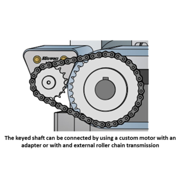 Power Transfer Unit - Keyed Shaft - Arnott Handling