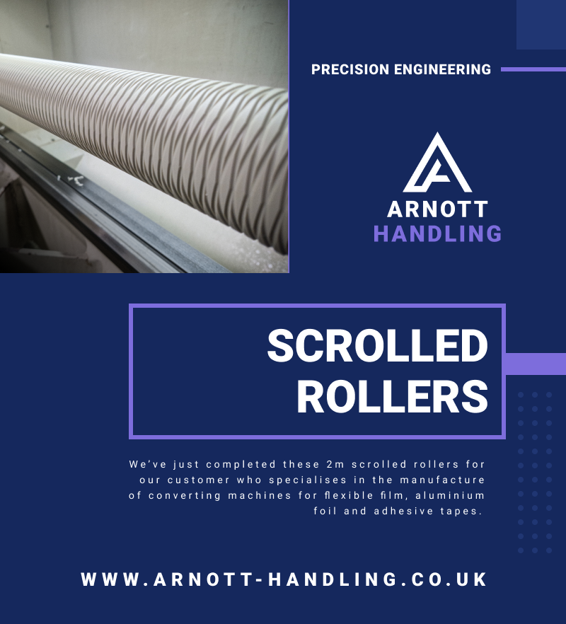 Scrolled Rollers - Arnott Handling