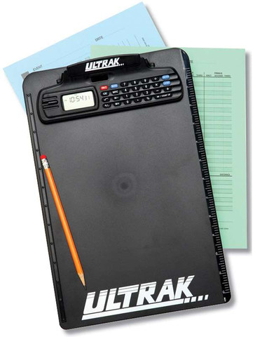Ultrak 700 Clipboard with Stopwatch & Calculator | On Track