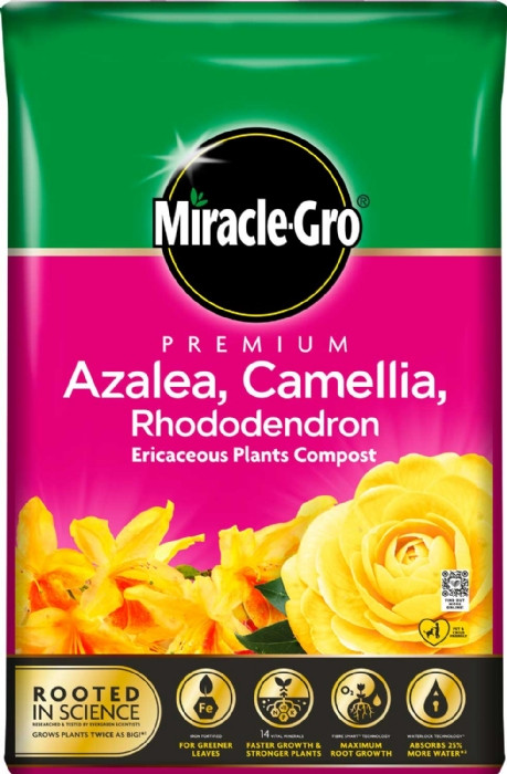 Miracle-Gro 40ltr Ericaceous Compost - F.E. Maughan Limited
