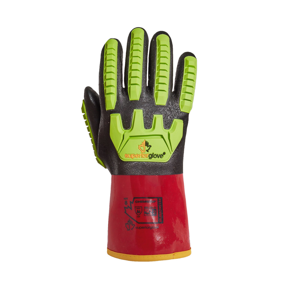 Chemstop™ Chemical Resistant with Cut & Impact Protection Full Nitrile ...