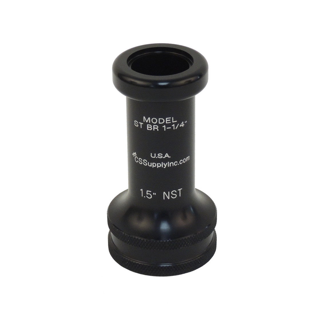 C&S Supply 1.5" Straight Bore Nozzle with 1-1/4" Outlet | STBR-1-1/4 ...