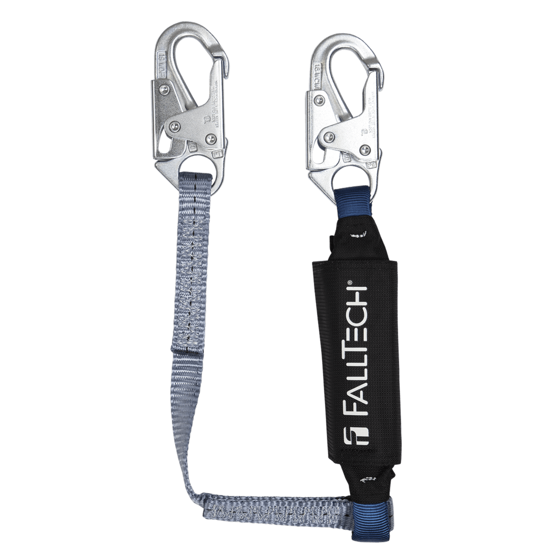 FallTech 3' SAL Single Leg; ViewPack with Snap Hooks | First Place Supply