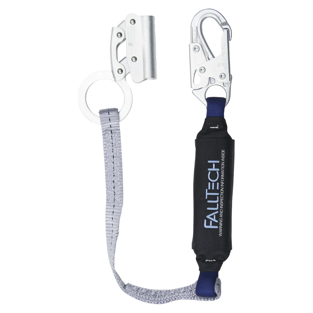FallTech 3' SAL w/Manual Rope Adjuster/Grab ViewPack | First Place Supply