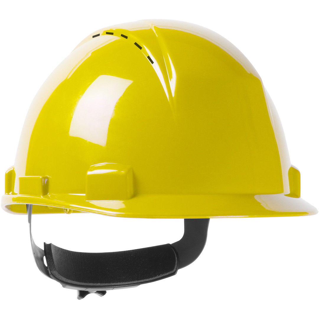 PIP Logan™ Vented Type II Short Brim Cap Style Hard Hat with HDPE Shell ...