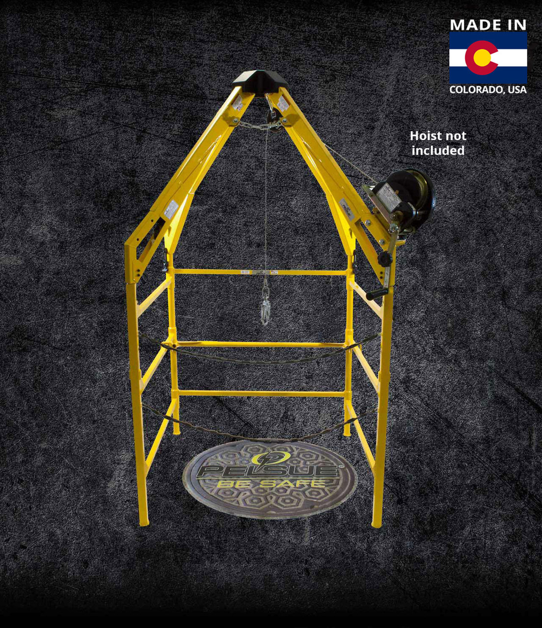 Pelsue LifeGuard System | Confined Space Fall Protection System | LG5A