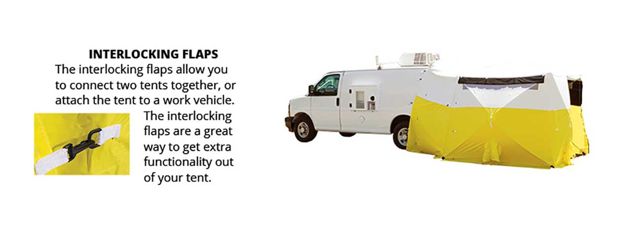 Pelsue All-Weather Fiber Splicing Tent - First Place Supply