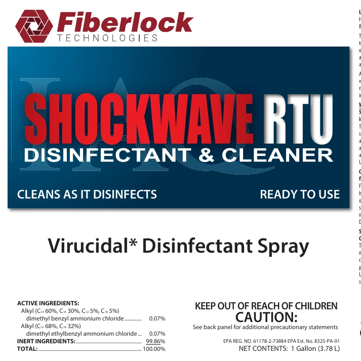 ShockWave RTU Cleaner, Disinfectant, & Sanitizer—1 Gallon #8316