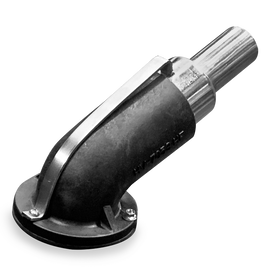 Bonded Inlet Elbow adapter for 1½" vacuum hose connection to HafcoVac ...