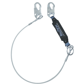 FallTech 6' SAL Single Leg; ViewPack Coated Cable with Snap Hooks