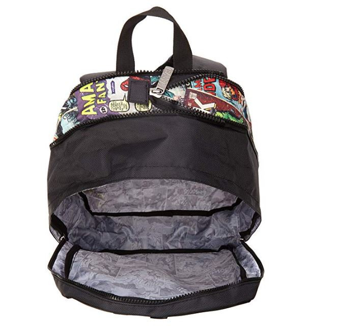 Marvel Comics Black Backpack