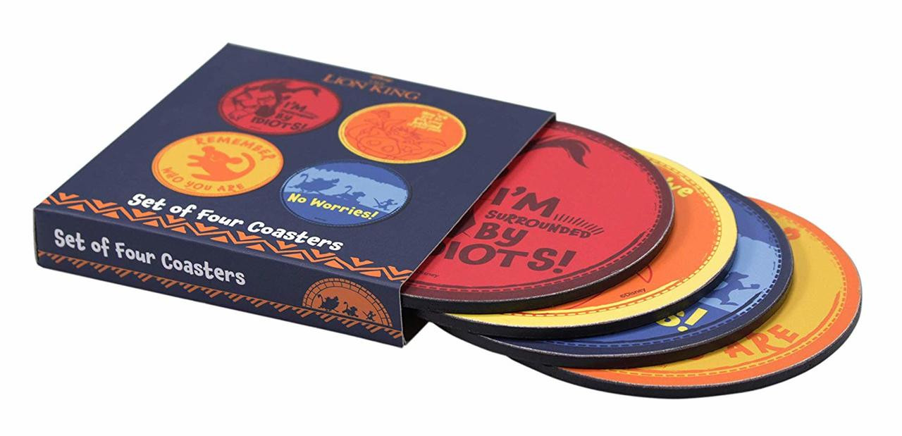 The Lion King Set Of 4 Coasters