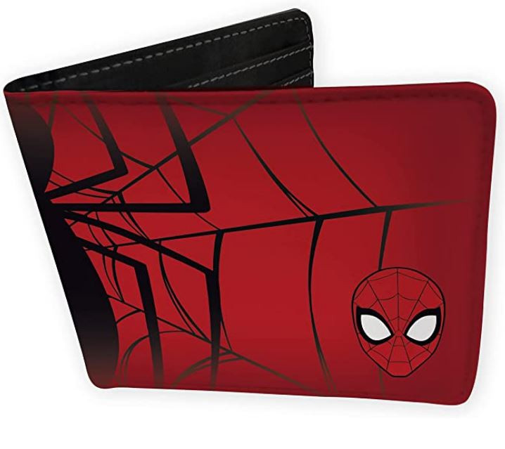 Wallets Marvel Spider-Man Far from Home Red ID & Card Bi-Fold Wallet ...