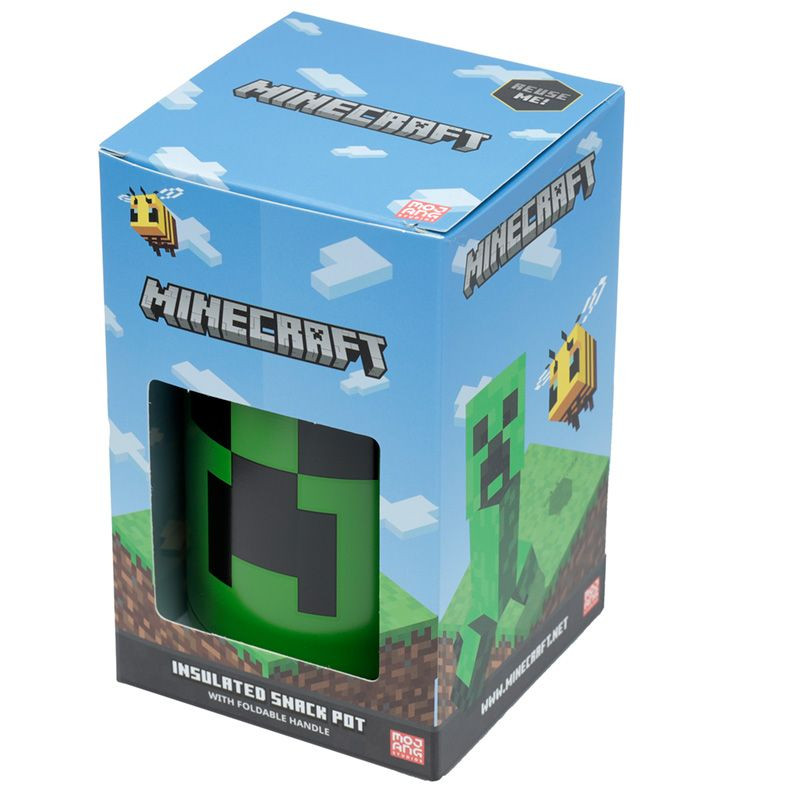Minecraft Creeper Hot Cold Snack Pot