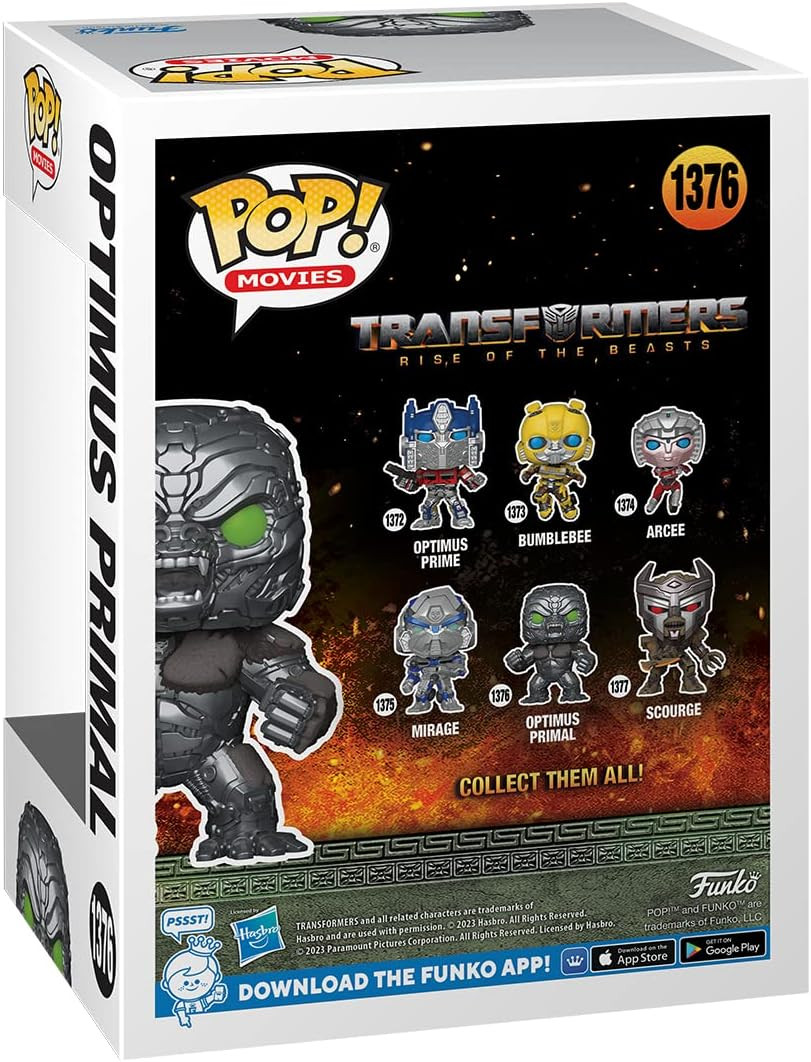 Transformers Optimus Primal Funko POP 1376 Figure