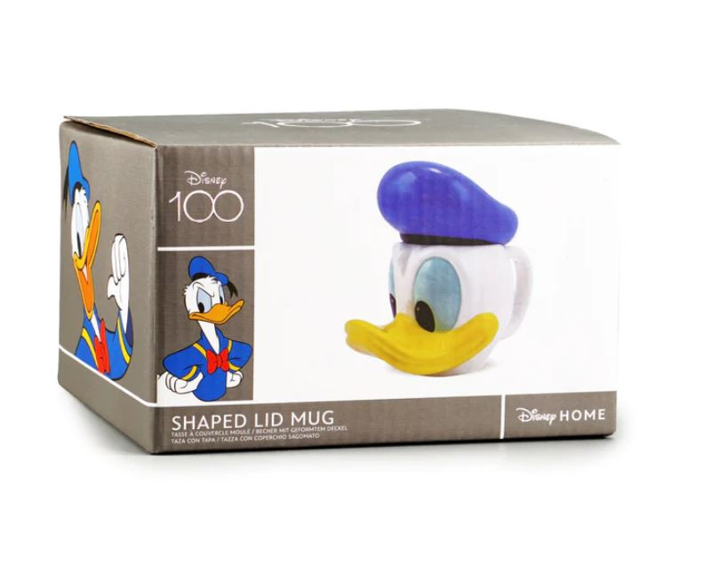 Donald Duck Shaped Mug With Lid