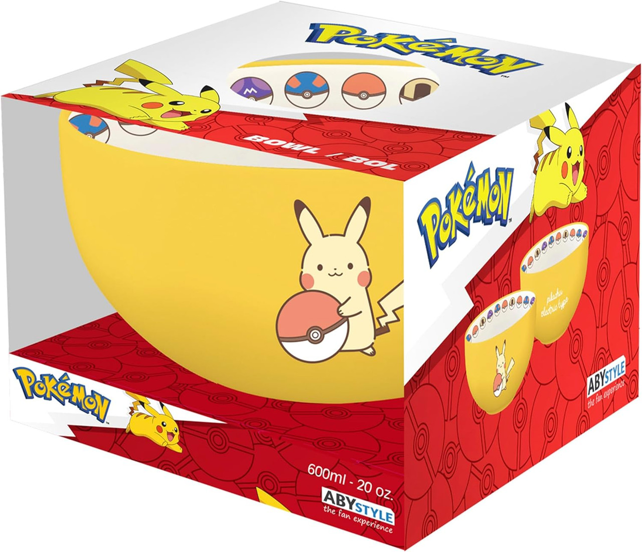 Pokemon Pikachu Electric Type Bowl