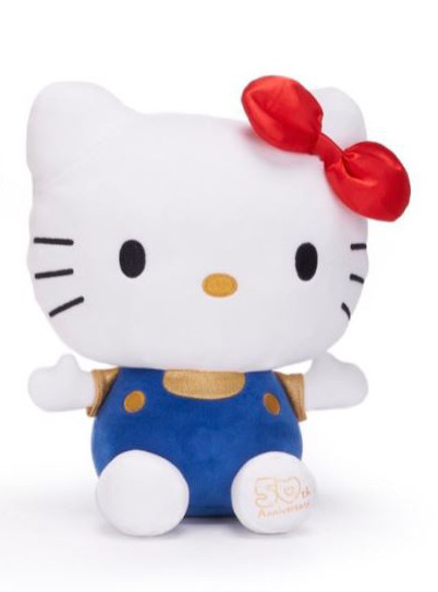 Classical Blue Hello Kitty Sanrio Original Hello Kitty 50th