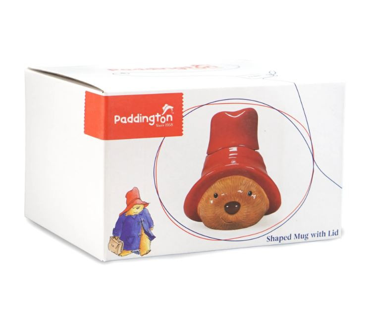 Paddington Bear Shaped Mug With Lid