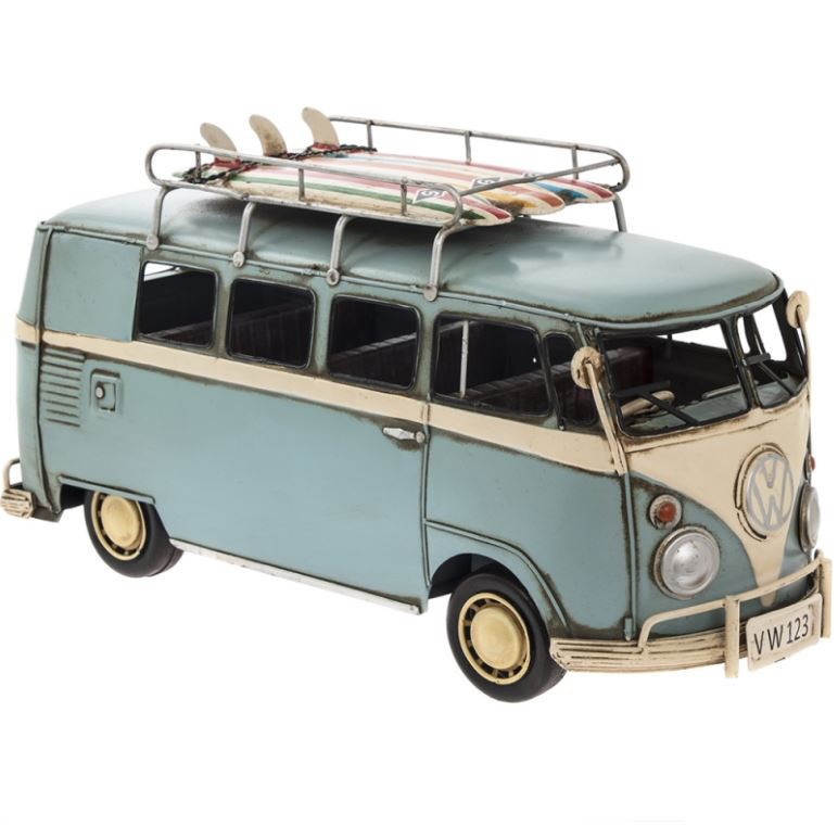 VW Camper Van Metal Model