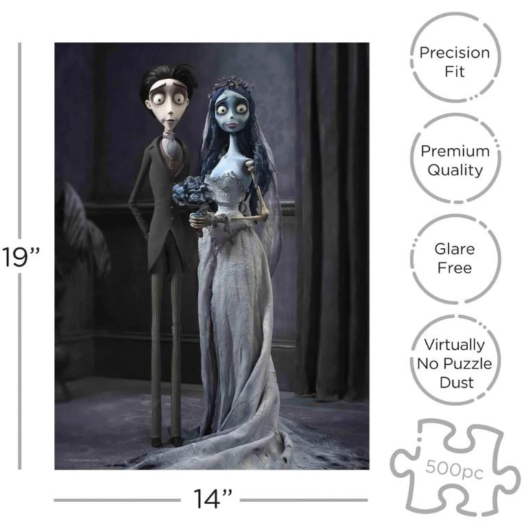 Corpse Bride Coffin Box 500 Piece Jigsaw