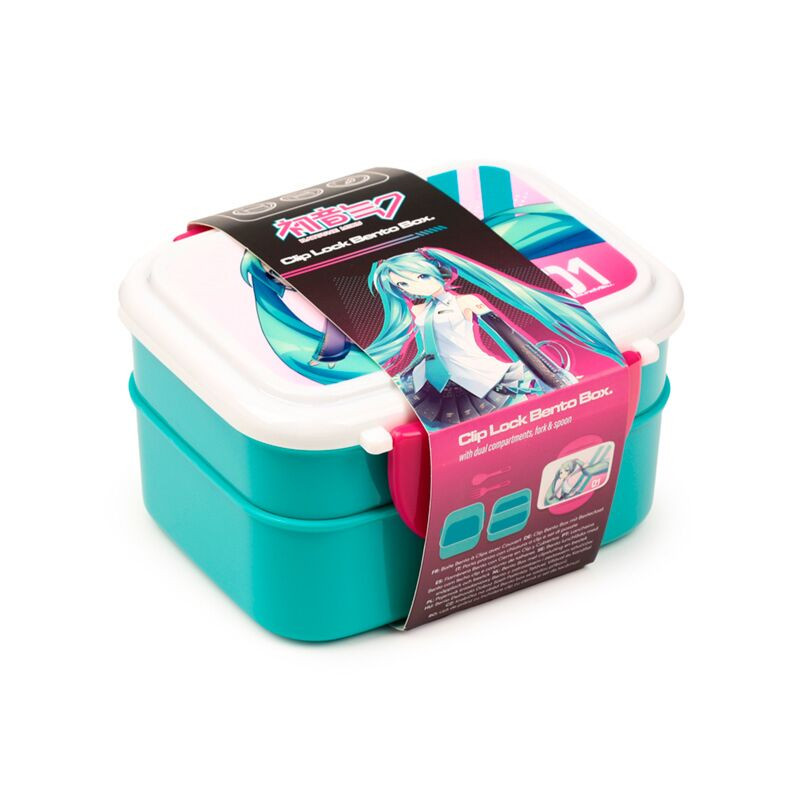 Hatsune Miku Bento Lunch Box Spoon & Fork