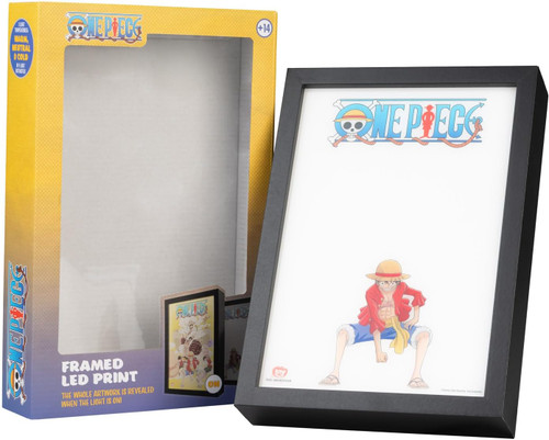One Piece LED Framed Print